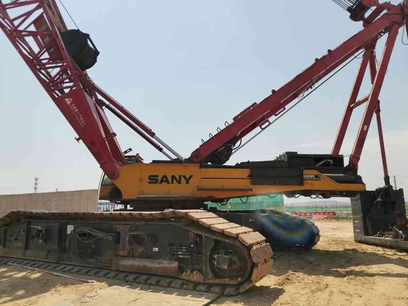 SANY SCC2800WE Crawler Crane - Efficient Heavy-Duty Lifting Solution