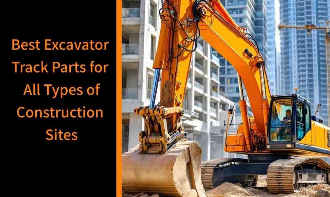 Best excavator track parts for all types of construction sites