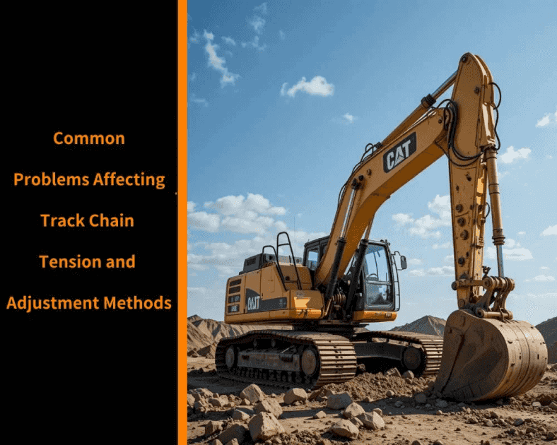 Common problems affecting track chain tension and adjustment methods