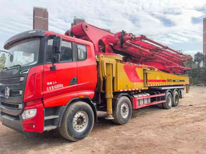 2021 Sany 62m Concrete Pump Truck