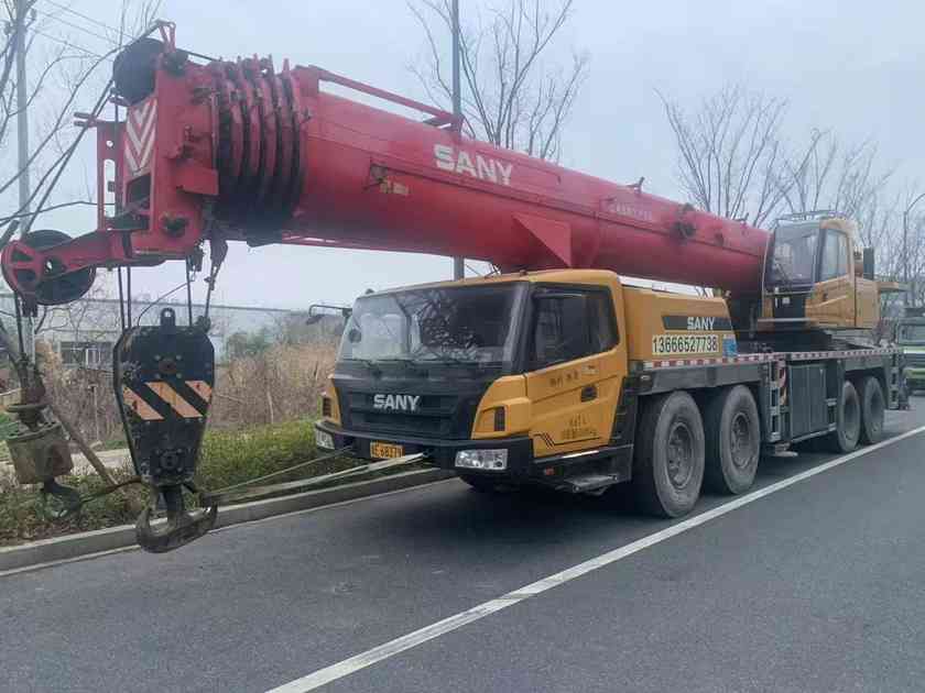 2021 Sany STC800E6 80t Truck Crane