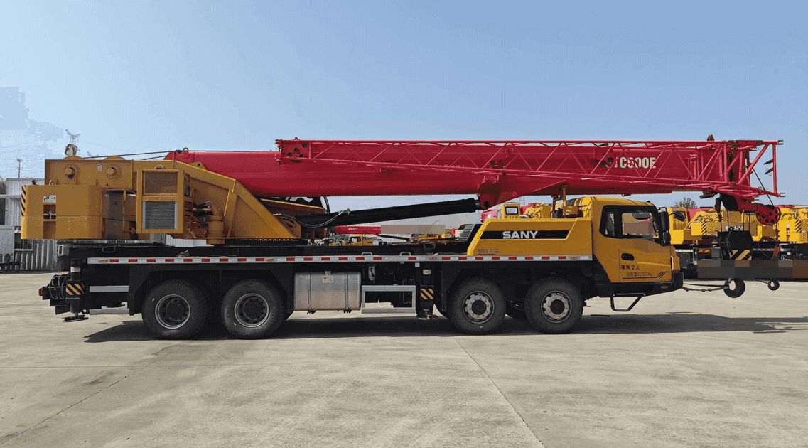2022 Sany STC500E 50t Truck Crane | High-Performance Solutions |MechLink